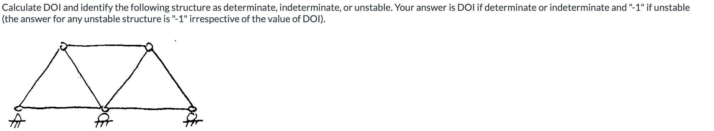 Solved Calculate DOI and identify the following structure as | Chegg.com