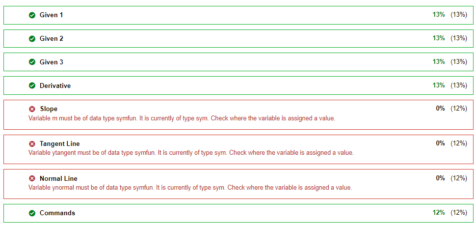 Solved Use Matlab Application My Codes Are Wrong It Always 
