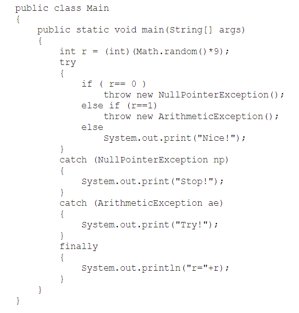 Solved public class Main { public static void main(String[] | Chegg.com