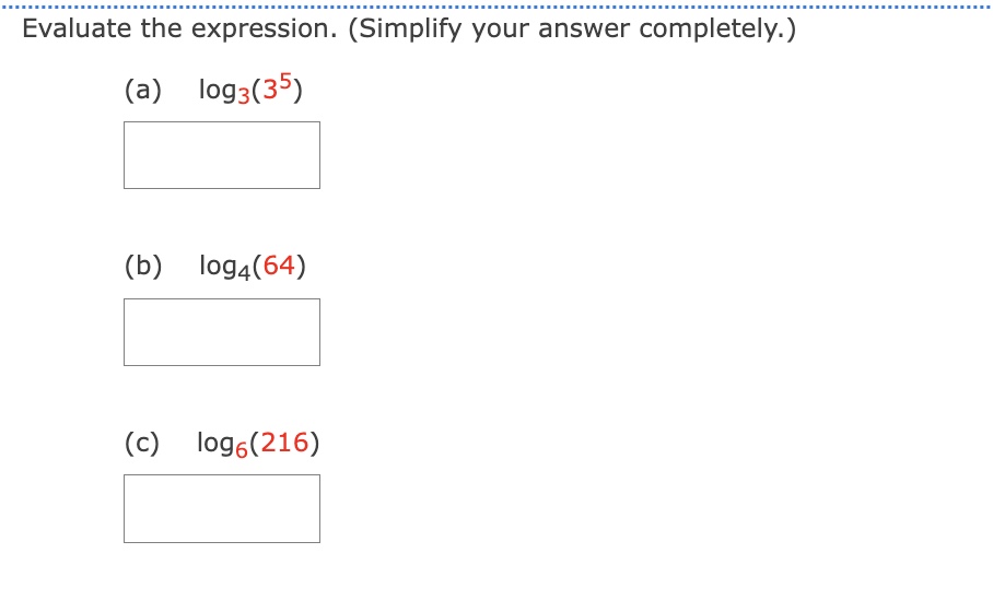 Solved Evaluate the expression. (Simplify your answer | Chegg.com