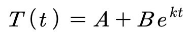 Solved Estimation of Time of Death Using Newton's Law of | Chegg.com
