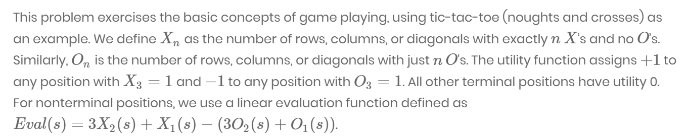 Solved This problem exercises the basic concepts of game | Chegg.com