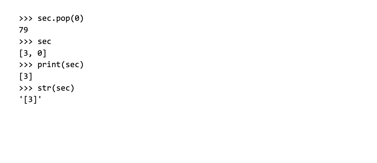 Solved Exercise 34 Create a class SecretList, which inherits | Chegg.com