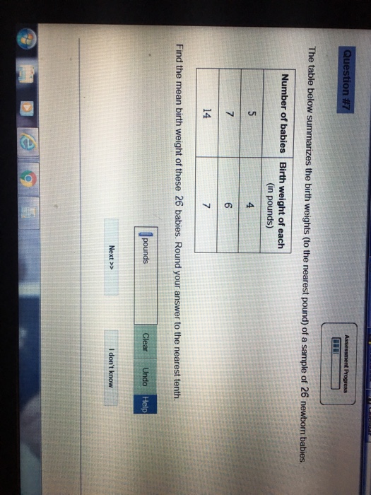 Solved The table below summarizes the birth weights (to the | Chegg.com