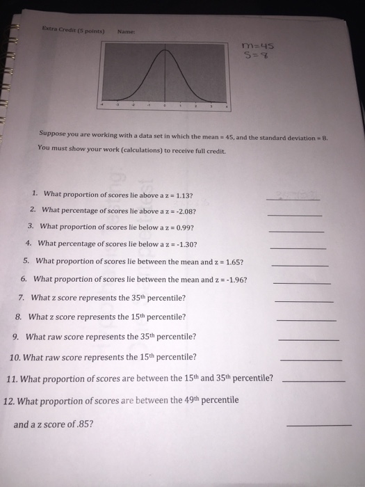 Solved Extra Credit (5 points) Name Suppose you are working | Chegg.com Solved Extra Credit (5 points) Name Suppose you are working | Chegg.com