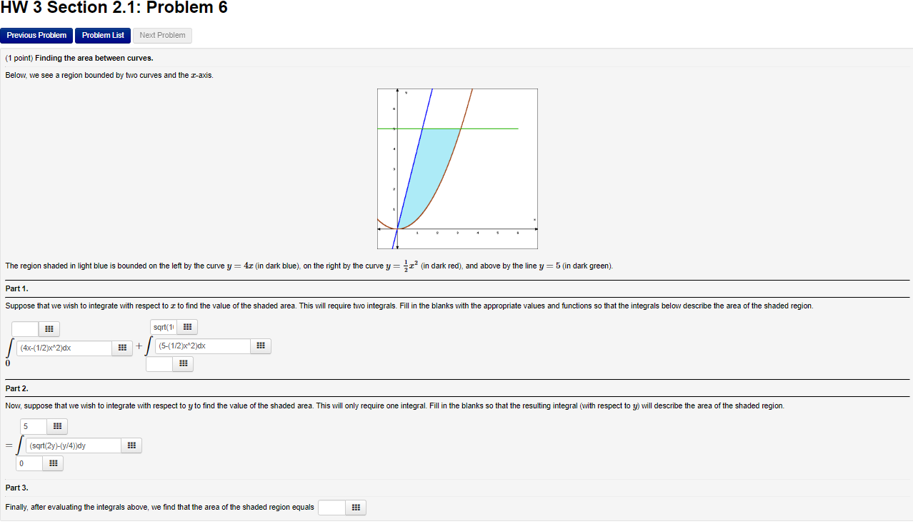 Solved Hw 3 Section 2 1 Problem 6 Previous Problem Problem
