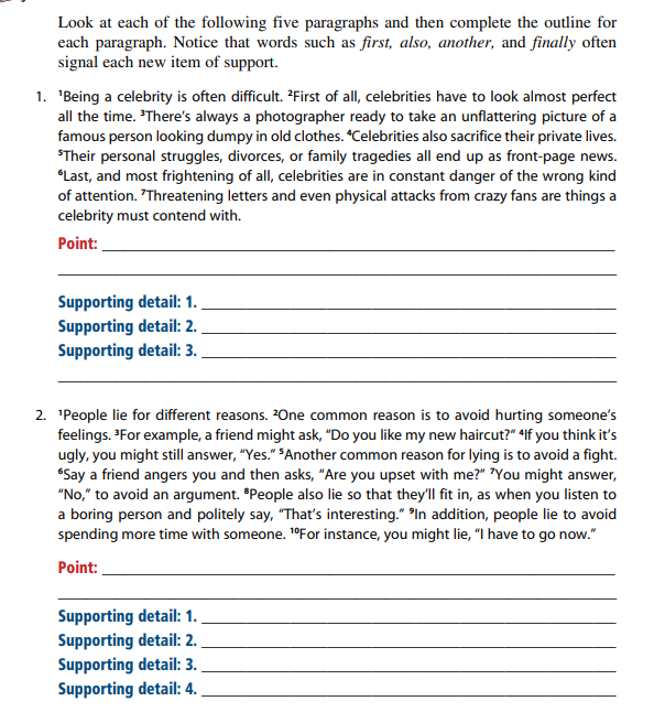 Solved Outlining An outline is a helpful way to plan a paper | Chegg.com