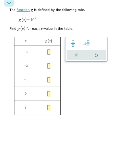 Solved The function g ﻿is defined by the following | Chegg.com