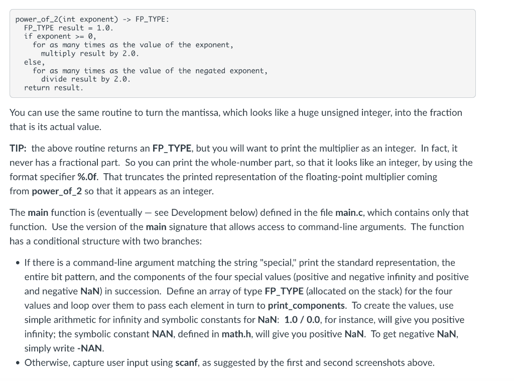 Solved representations of floating-point numbers of both | Chegg.com