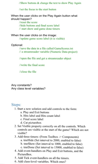Solved Using c#, put the picture in PictureBox. when running | Chegg.com