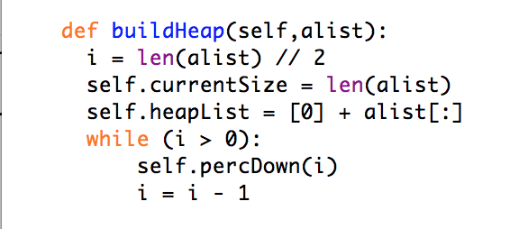 Solved Write A Heapsort Function In Python That Can Sort A