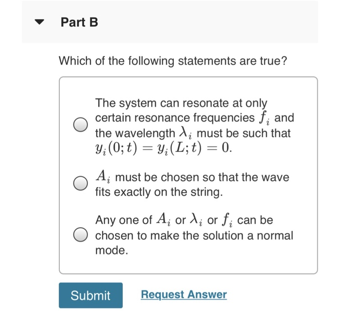 Solved Part A The string described in the problem | Chegg.com