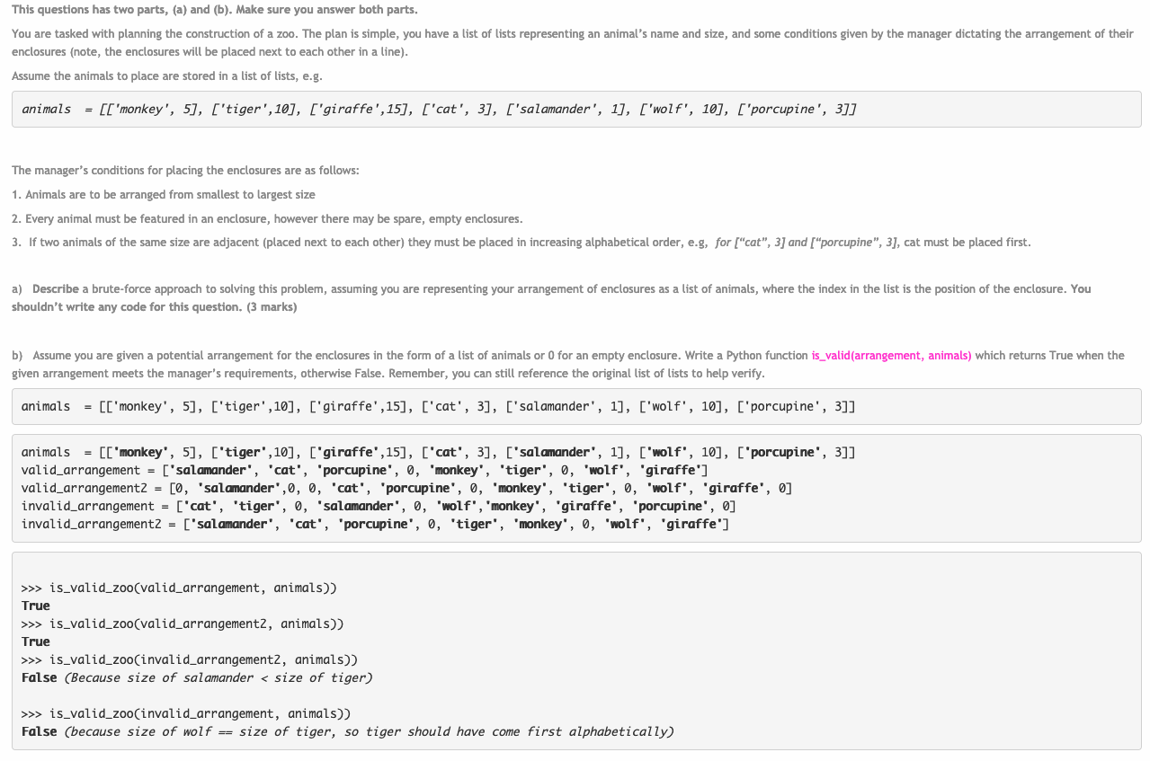 Solved This questions has two parts, (a) and (b). Make sure | Chegg.com
