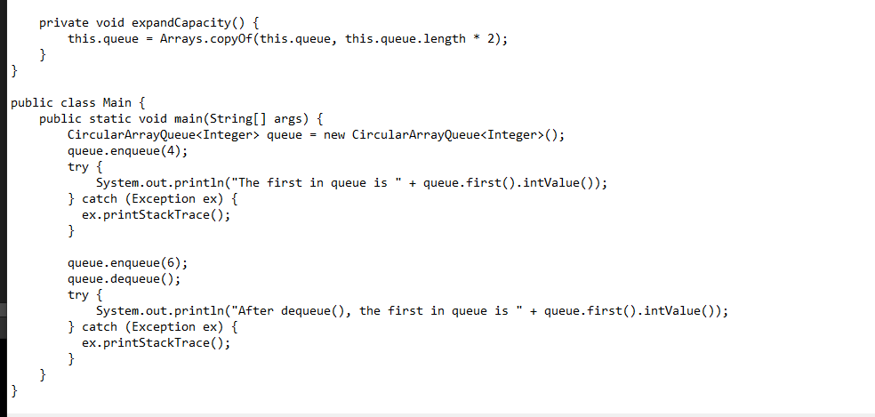 Solved Just need the TODO part for public void | Chegg.com