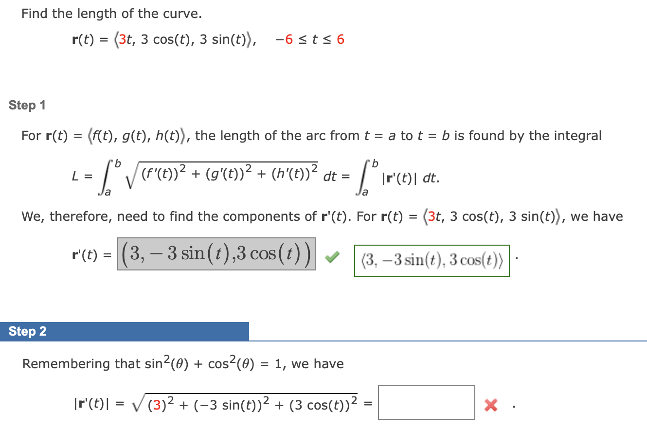 Solved Find the length of the curve. | Chegg.com