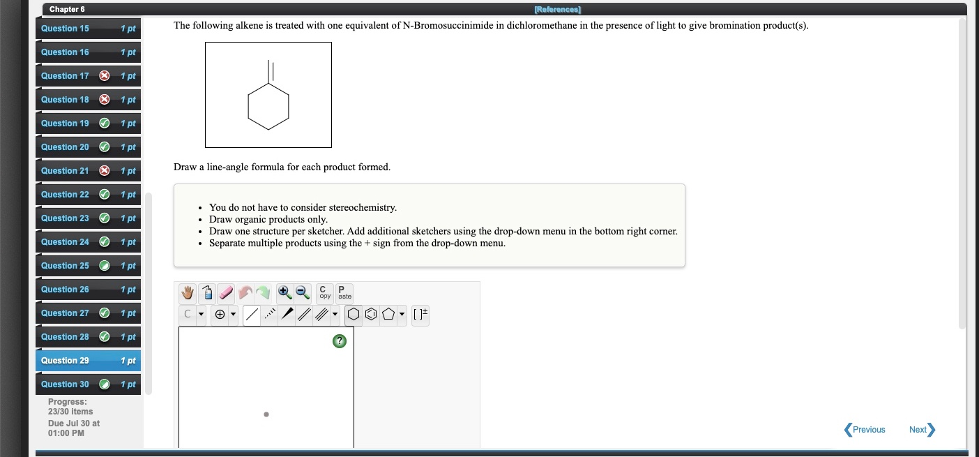 Solved Chapter 6 (References] The following alkene is | Chegg.com