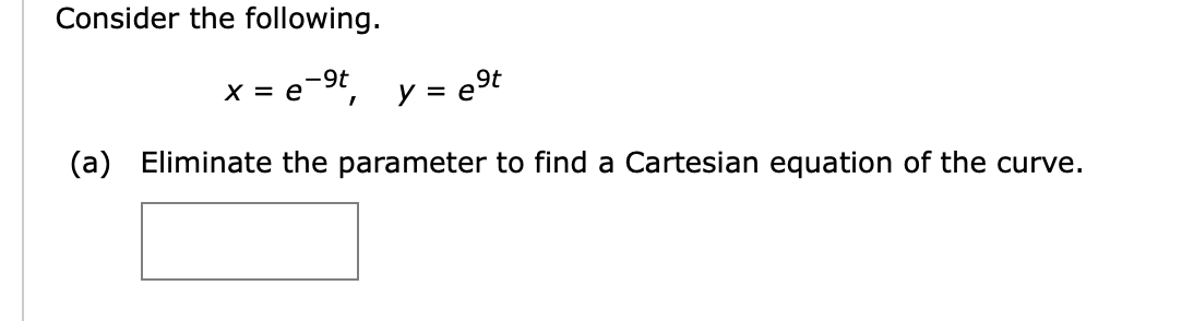 Solved The parametric equations + x = X1 + (x2 – x1)t, y = | Chegg.com