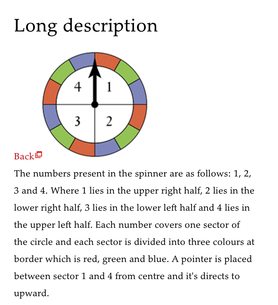 GAME SPINNER. The game spinner below has 12 sectors, | Chegg.com