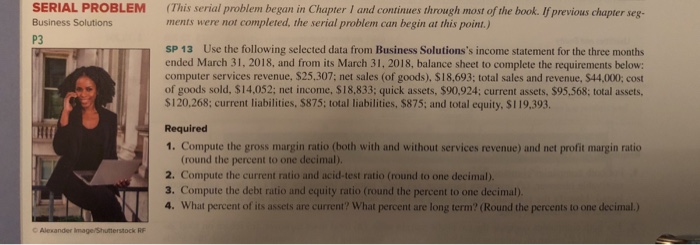 Solved Serial Problem This Serial Problem Began In Chapter 