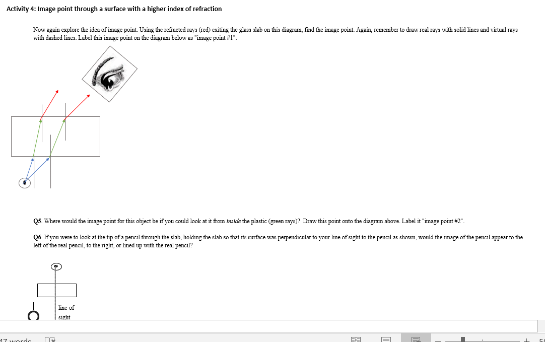 Solved retracted ray Open the Phet simulation for bending | Chegg.com