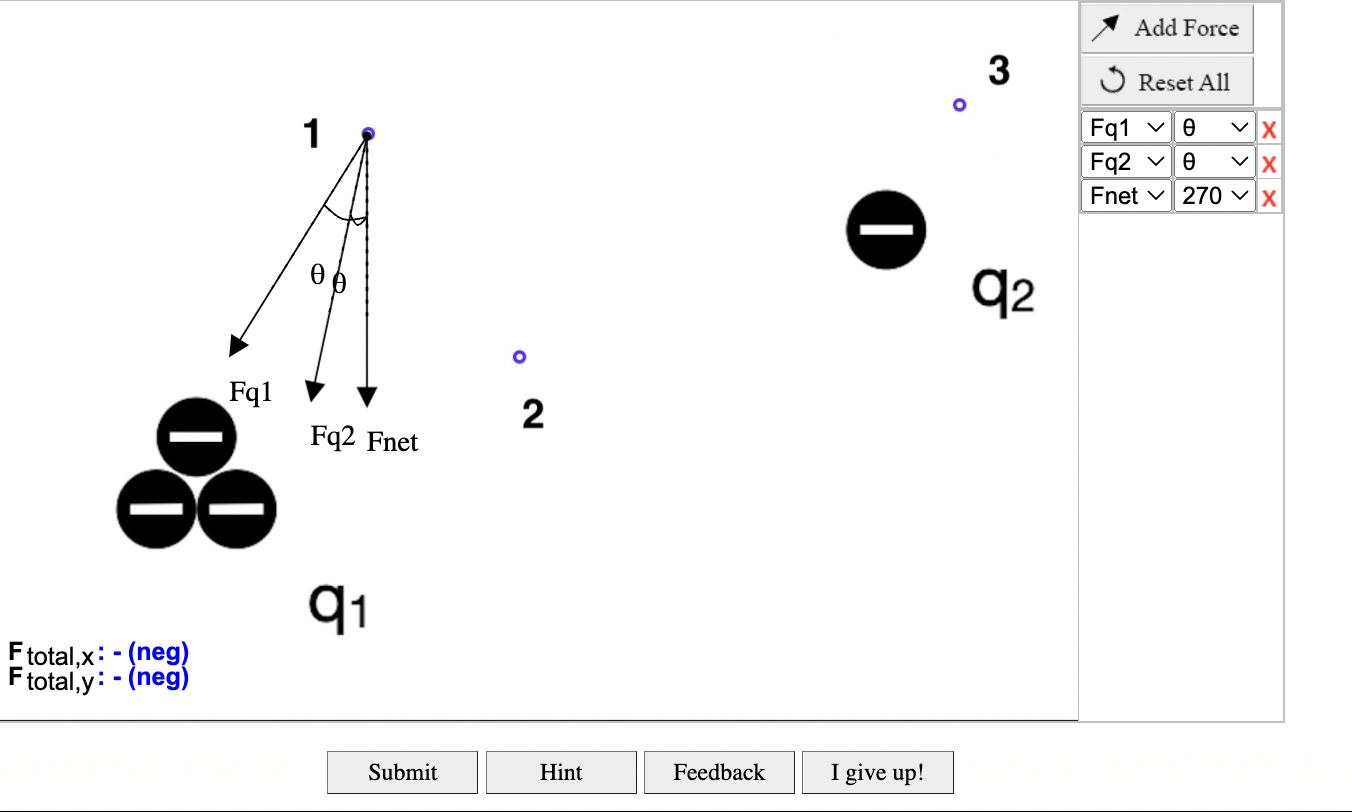 Solved Problem 5: Each of the points, 1, 2 and 3 in the | Chegg.com