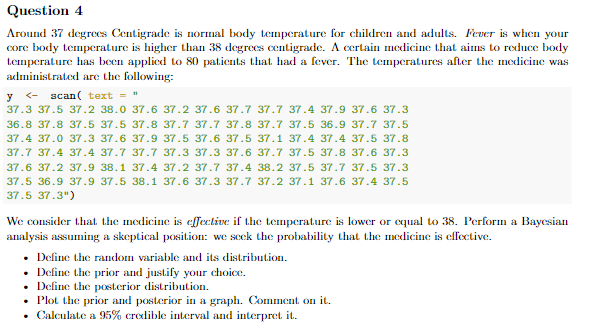 Solved Show your working and using R Studio to do | Chegg.com