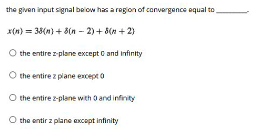 Solved Please and Thank you. 1. Determine the region of | Chegg.com