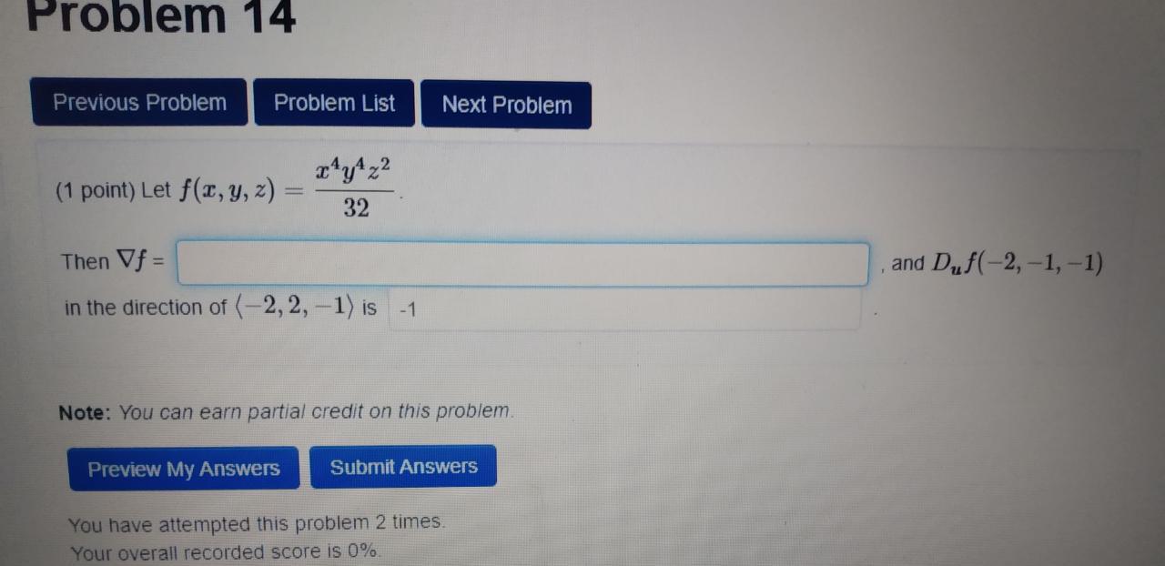 Solved Problem 14 Previous Problem Problem List Next Problem | Chegg.com