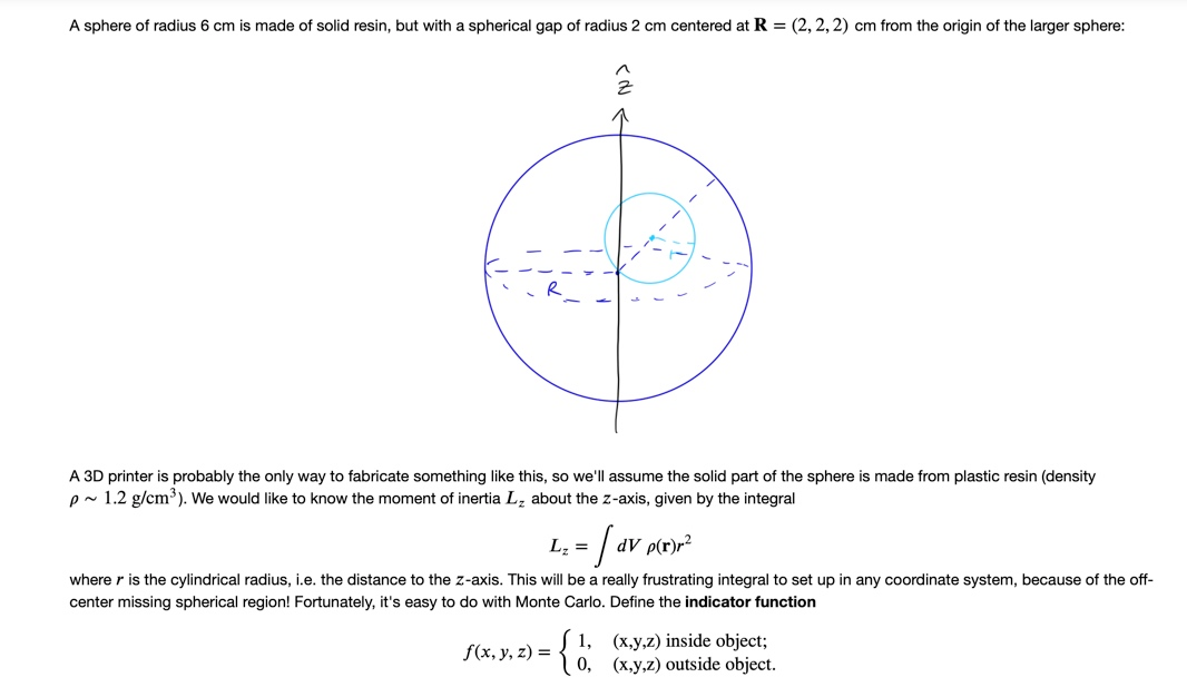 Solved A sphere of radius 6 cm is made of solid resin, but | Chegg.com