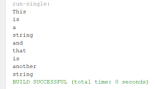 Solved JAVA PLZ Module 1 Lab 1A Write a program that splits | Chegg.com