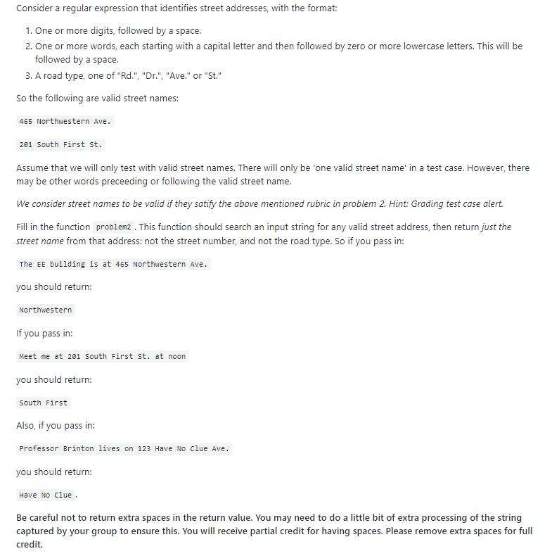 Solved Python text processing:where the function is given as | Chegg.com