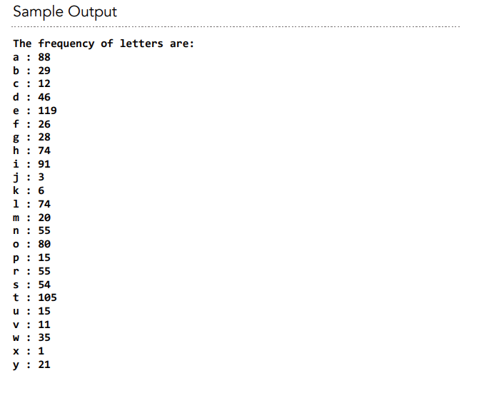 Solved Lab 9 - Dictionaries Learning Objective Write a | Chegg.com