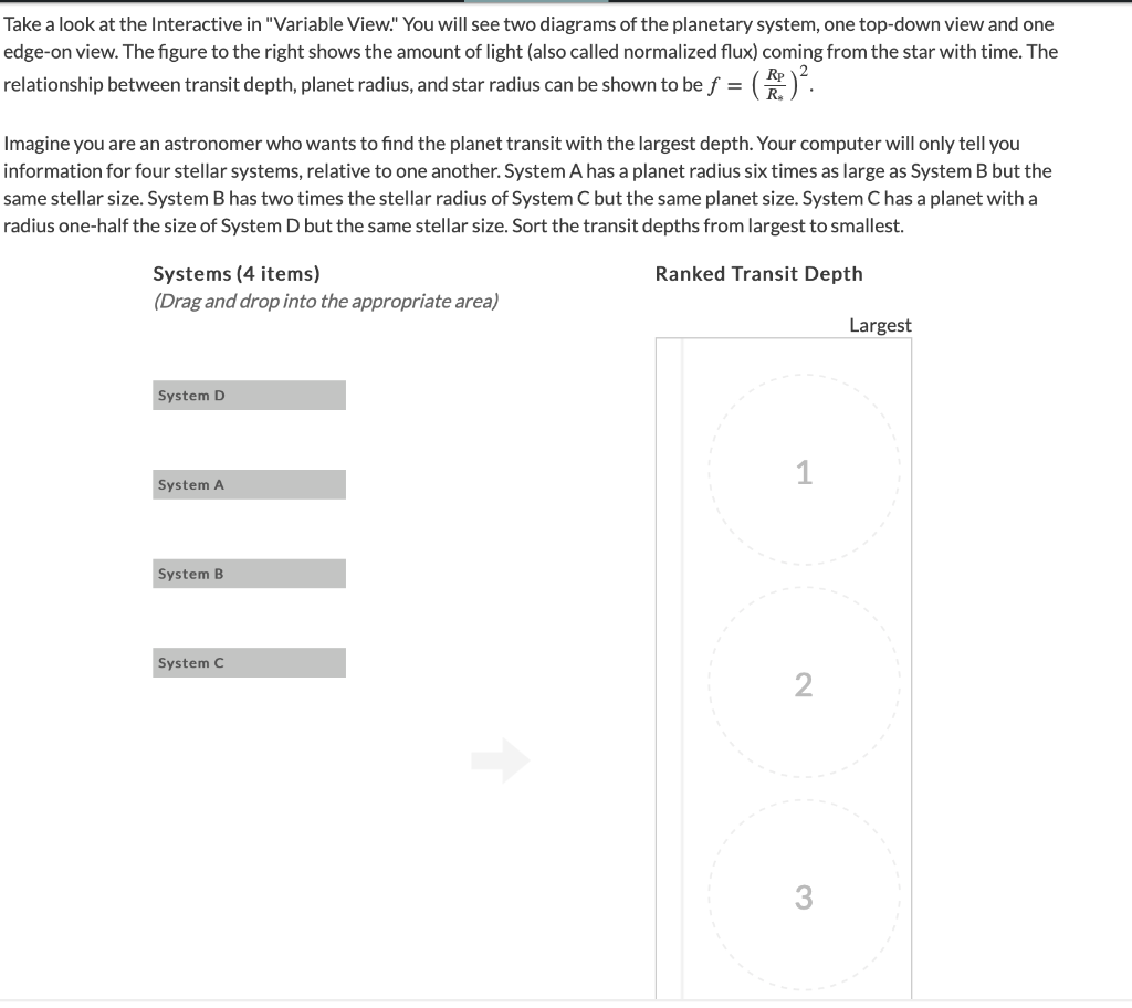 Take a look at the Interactive in "Variable View." | Chegg.com