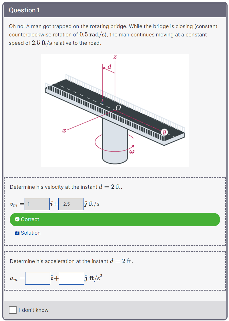 Solved Question 1 Oh no! A man got trapped on the rotating | Chegg.com