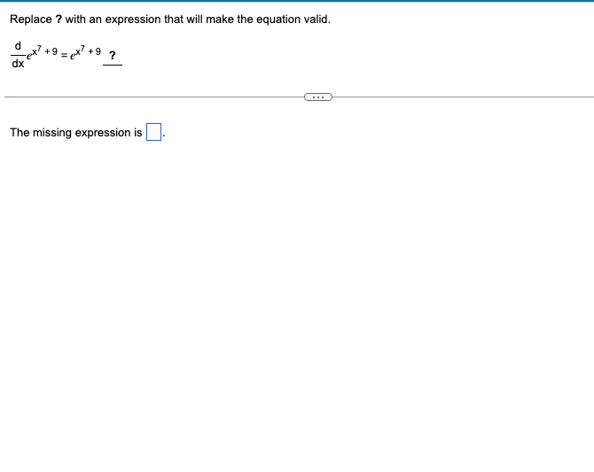 Solved Replace ? with an expression that will make the | Chegg.com