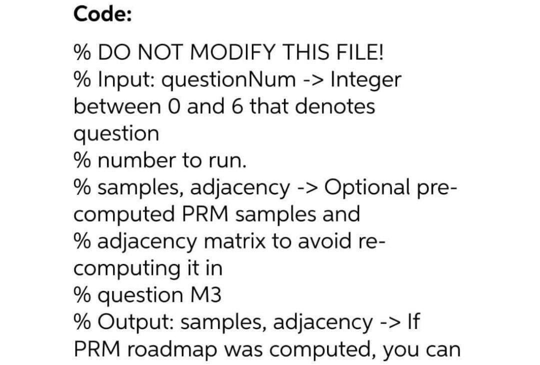 Solved Code: % DO NOT MODIFY THIS FILE! % Input: question | Chegg.com