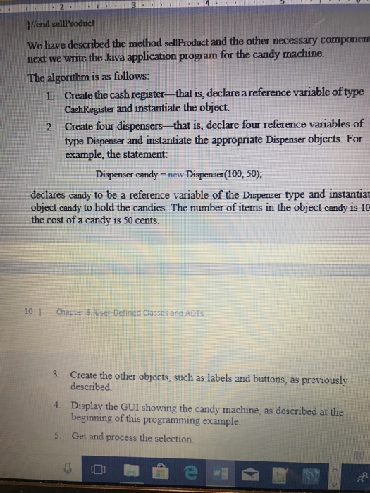 Solved How can I write a cash register program and dispenser | Chegg.com