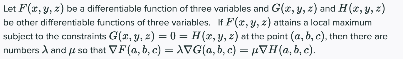 Solved Let F(x, y, z) be a differentiable function of three | Chegg.com