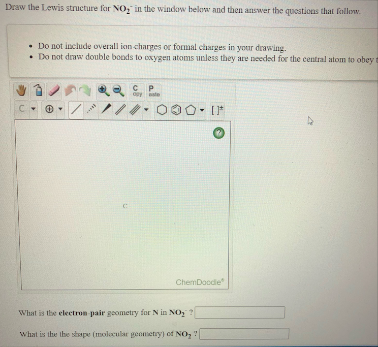 No2cl Electron Pair Geometry