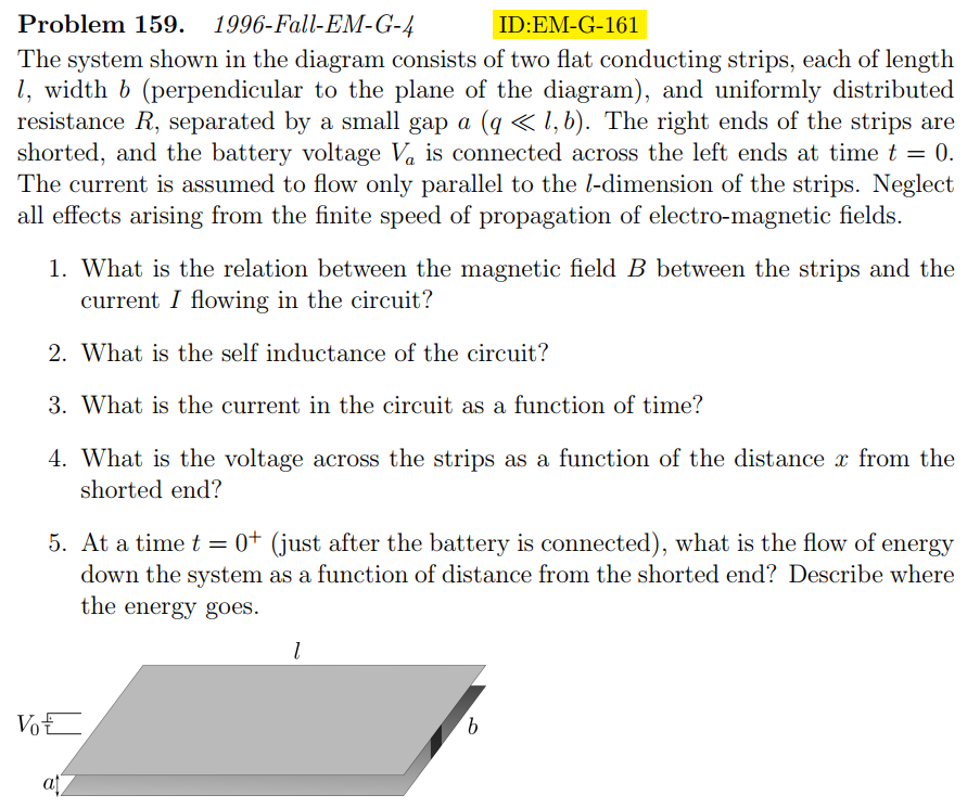 Solved The system shown in the diagram consists of two flat | Chegg.com