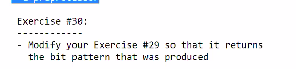 Solved Exercise #30: - Modify your Exercise #29 so that it | Chegg.com