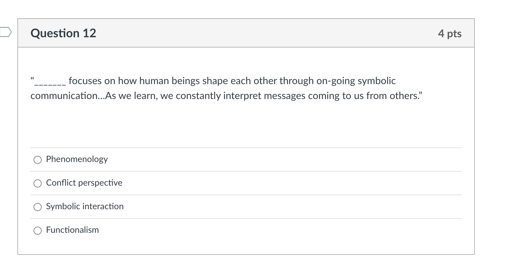 " focuses on how human beings shape each other | Chegg.com