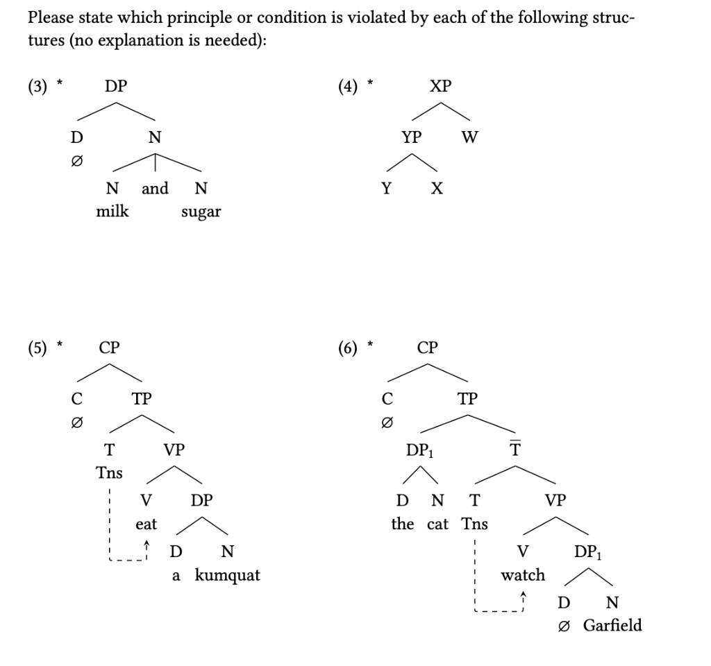 Solved Please state which principle or condition is violated | Chegg.com