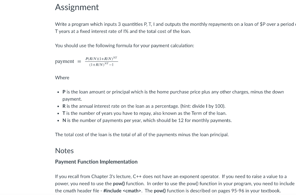 Solved Assignment Write a program which inputs 3 quantities | Chegg.com
