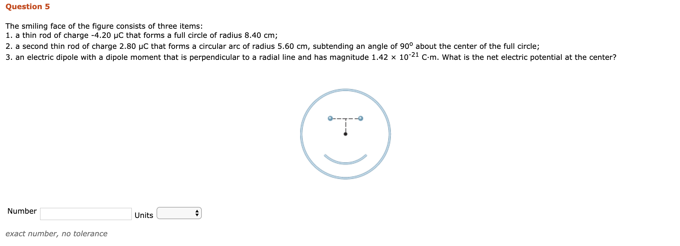Solved In the figure positive charge q = 7.70 PC is spread | Chegg.com