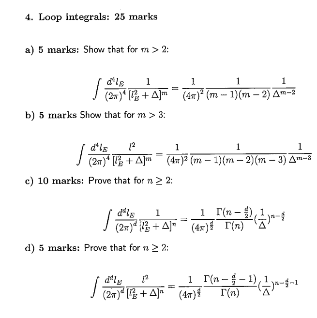 Solved a reference for these integrals are given in Quantum | Chegg.com
