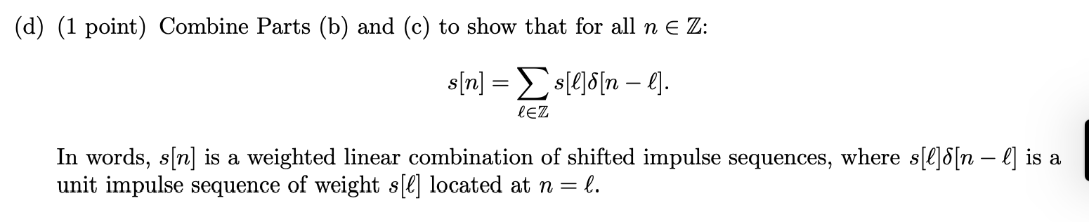Solved One of the most basic discrete-time signals is the | Chegg.com