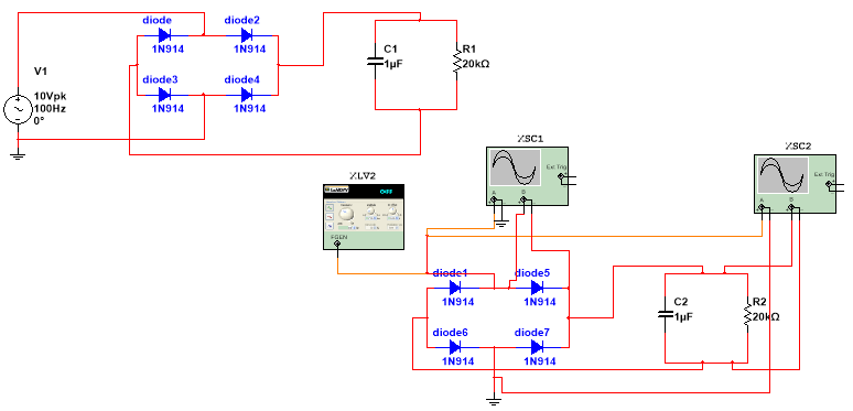 Solved Simulate The Same Two Circuits In Multisim Using 