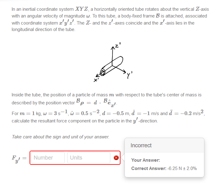 Solved In an inertial coordinate system XYZ, a horizontally | Chegg.com