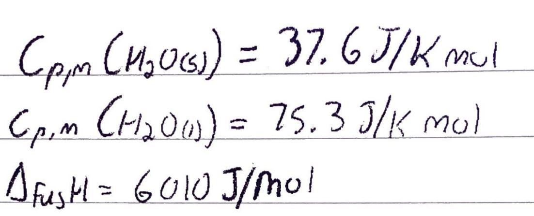Solved Show that a process in which liquid water at 5.0C | Chegg.com